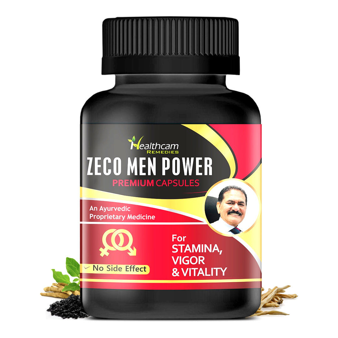 Zeco Men Power Capsules: Ayurvedic Male Power Booster – Healthcamremedies