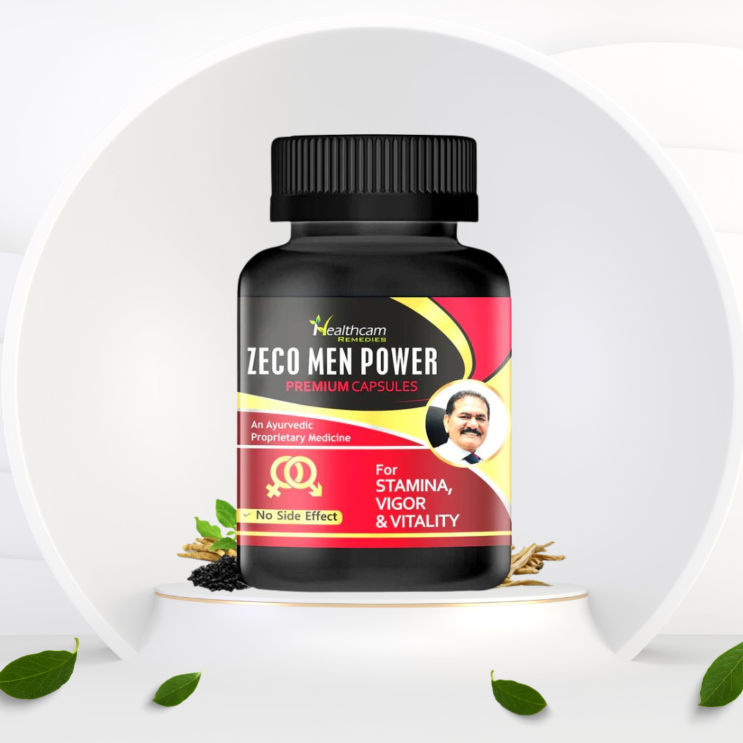 Zeco Men Power Capsules: Ayurvedic Male Power Booster – Healthcamremedies